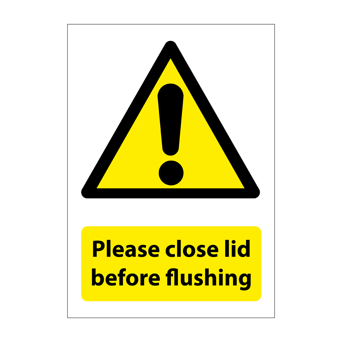 Adhesive Sticker Please Close Lid Before Flushing White First adhesive-sticker-please-close-lid-before-flushing-white-first
