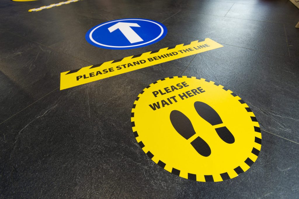 Indoor Hard Floor Vinyls - First Display - Signs & Graphics