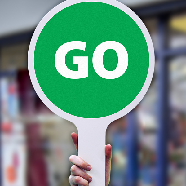 Paddles - First Display - Signs & Graphics