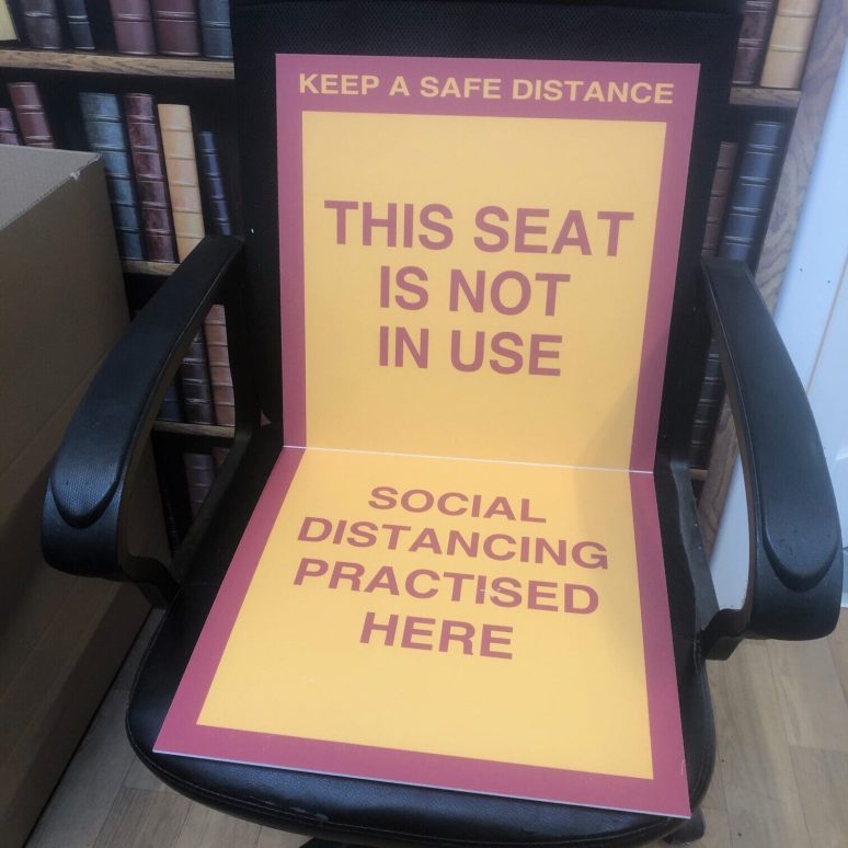 Covid-19 Protection Range - First Display - Signs & Graphics