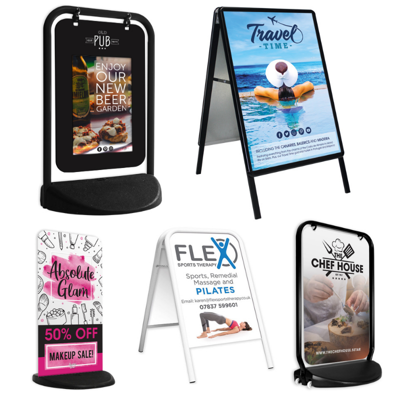 Pavement Signs Advertising Boards Printed | First Display
