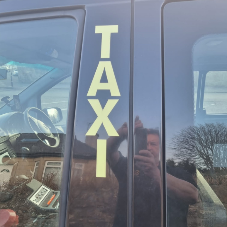 Taxi - First Display - Signs & Graphics