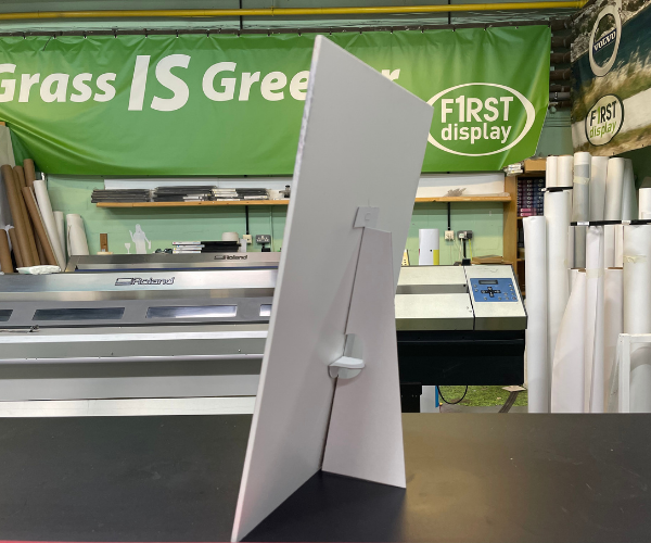 Custom Printed Foamex Strut Cards 2022 | First Display - Signs & Graphics