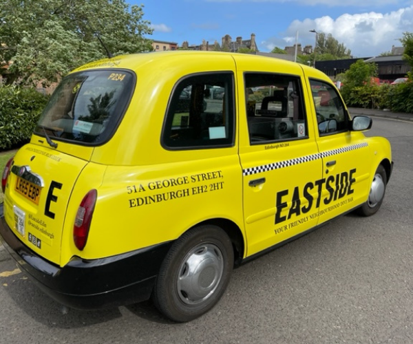 Taxi livery for the Montpelier Group 2022 | First Display