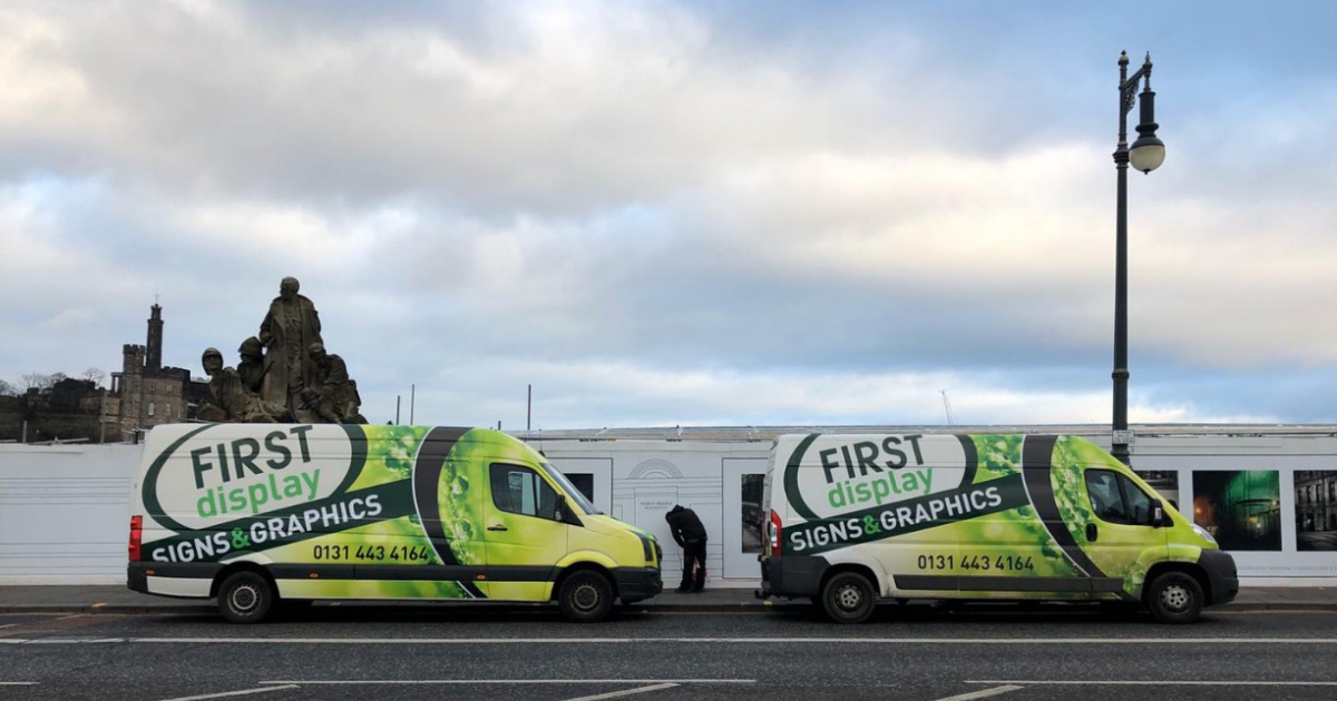 Signs Display Edinburgh | Banners | Signage | First Display